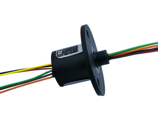 Flange slip ring installed in typical application