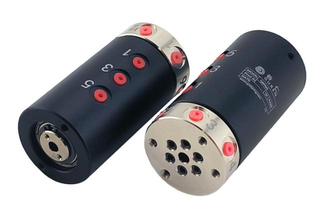 Q6PM5 gas rotary slip ring front view