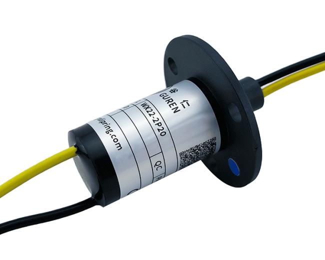 F-WX22-2P20 high current cap-type conductive ring front view