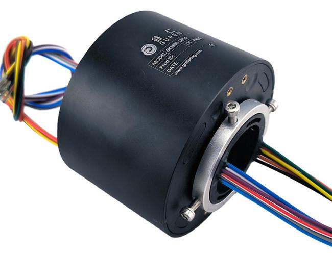 GK3899-12P series through-hole rotary connector front view