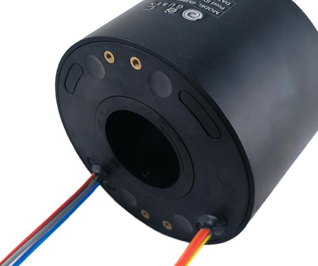 GK3899-12P series through-hole rotary connector side view