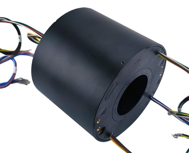 GK50119-18P series through-hole slip ring side view