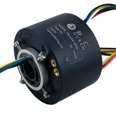 中国 ID 12.7mm 250RPM スルーボア電気スリップリング 風力発電設備用 販売のため