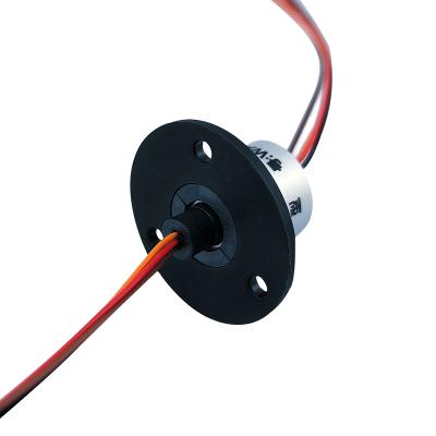China OD 12.4mm Low Power Rotary Electric Slip Ring 4 Channels 2A 150RPM For Electric Toys for sale