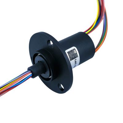 China Anel de contato elétrico de 24 vias 2A, 39,6 mm de comprimento, moldagem por injeção de peça única, tamanho pequeno à venda