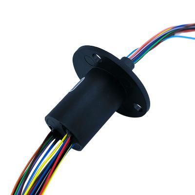 Cina 24 Way 2A Anello elettrico a scivolo 39,6 mm Lunghezza uno Stampo a iniezione Piccole dimensioni in vendita