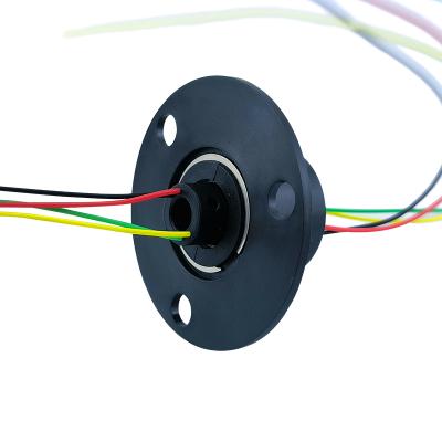 China 2A ID 5mm OD 22mm 4 Wire Slip Ring For Robot Joints Precision Devices for sale