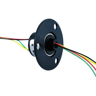 China 2A ID 5mm OD 22mm 4 Wire Slip Ring For Robot Joints Precision Devices for sale