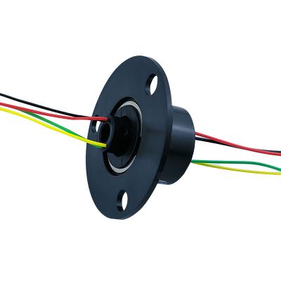 China 2A ID 5mm OD 22mm 4 Wire Slip Ring For Robot Joints Precision Devices for sale