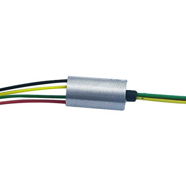 Quality 2a Od 6.5mm Electrical Capsule Slip Rings With 28awg Teflon Wire For Small for sale