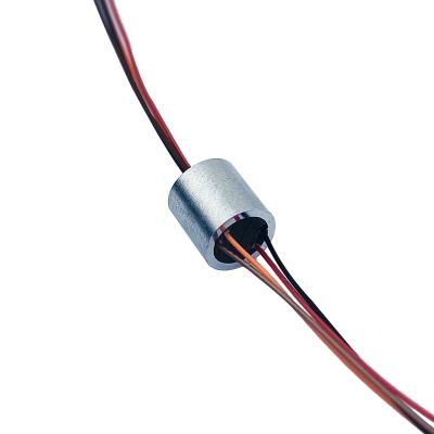 China 4 Way 1A OD 7.9mm Micro Conductive Slip Ring Low Torque For Small Drones for sale