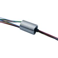 Quality 8 Circuit 1A OD 7.9mm Capsule Slip Ring Low Resistance For Pan / Tilt Rotator for sale