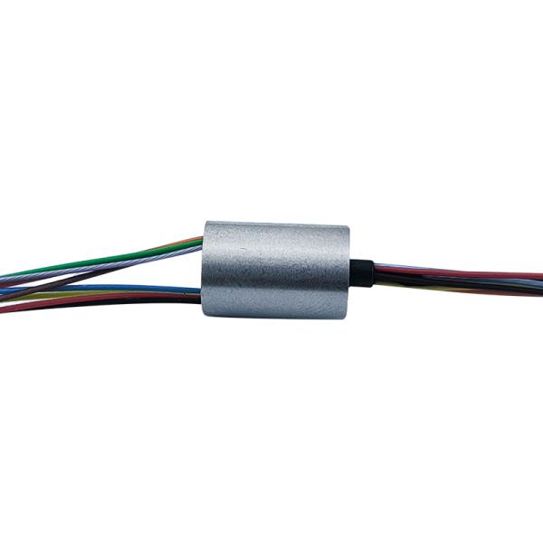 Quality 8 Circuit 1A OD 7.9mm Capsule Slip Ring Low Resistance For Pan / Tilt Rotator for sale