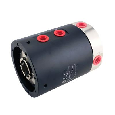 China 4 In 4 Out Through Hole Gas Rotary Union G3/8 Interface Center Hole 30mm OD 99mm for sale