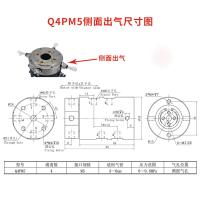 Quality Micro 4 Channels Gas Rotary Union Gas Slip Ring For Industrial Automation for sale