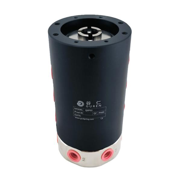 Quality 6 In 6 Out Rotary Air Connector G3/8" Aluminum Alloy Housing For Robot Arm for sale