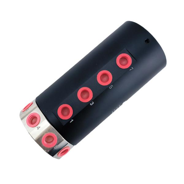 Quality 8 Inlet And 8 Outlet Gas Path Rotary Slip Ring G3/8”Interface High Performance for sale