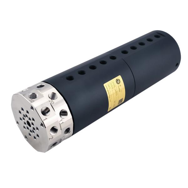 Quality 20 Channel Pneumatic Slip Ring Rotary Joint Aluminum Alloy Housing For for sale