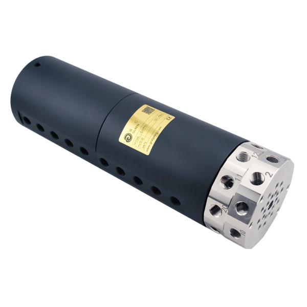 Quality 20 Channel Pneumatic Slip Ring Rotary Joint Aluminum Alloy Housing For for sale