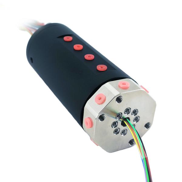 Quality Gas Electric Combination Aluminum Slip Ring 8 Channel M5 Interface for sale