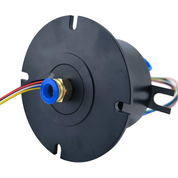 Quality Gas - Electric Combination Rotary Joint Slip Ring With AWG22 Teflon Wire for sale