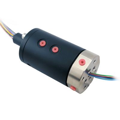 China 4 Channel 360 Degree Rotating Slip Ring Gas Electric Combination IP51 Protection for sale