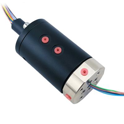 China 4 Channel 360 Degree Rotating Slip Ring Gas Electric Combination IP51 Protection for sale