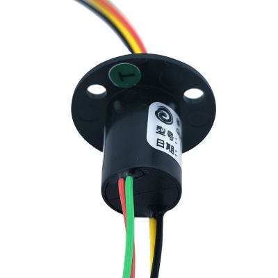 China 4 Way 5A Small Current Rotating Conductive Slip Ring With Compact Structure for sale