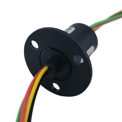 China 4 Way 5A Small Current Rotating Conductive Slip Ring With Compact Structure for sale