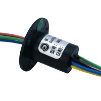 Quality 6 Way 5A Low Power Rotary Slip Ring PBT Housing For Robotic Arms for sale