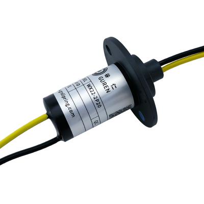 Cina OD 22mm 20A Anello di scivolo ad alta ampiezza Anello di scivolo conduttivo Anello di cappuccio tipo flange in vendita