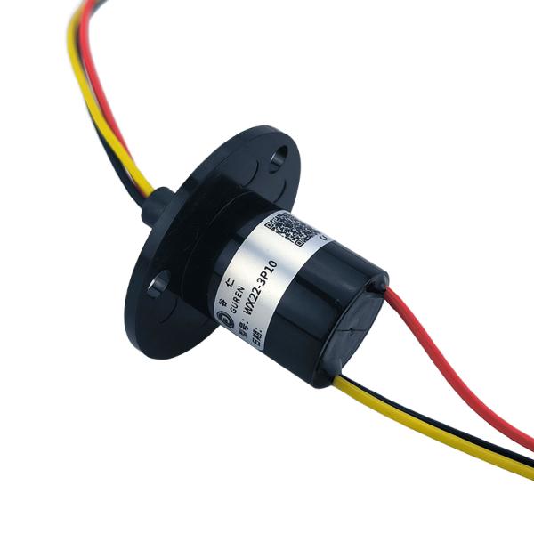 Quality Silent Operation 10A Small Slip Ring 360 Degree Rotating Electrical Connector for sale