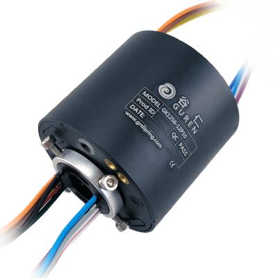China ID 12.7mm OD 56mm Hollow Conductive Slip Ring 12 Channels For Automation Equipment for sale