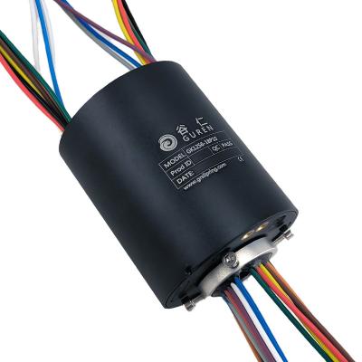 Cina Connessione elettrica con giunto rotante a foro medio Anello di scivolo elettrico con filo teflon in vendita