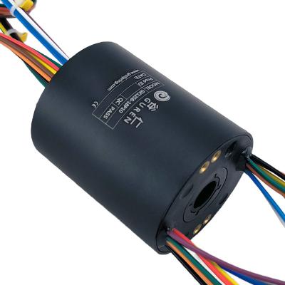 Cina Connessione elettrica con giunto rotante a foro medio Anello di scivolo elettrico con filo teflon in vendita
