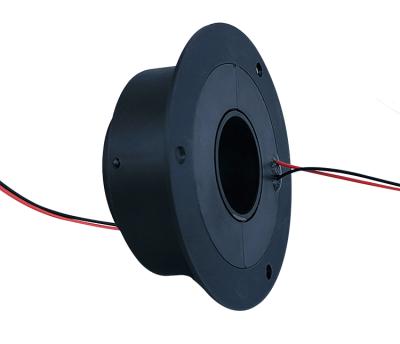 China Center Hole 22mm Through Hole Slip Ring Industrial Slip Ring Flange Installation for sale