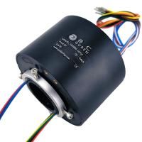 Quality 38.1mm Through Bore Slip Ring 12 Way Electrical Rotary Connector 99mm OD for sale