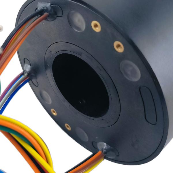 Quality Multi Channels Through Bore Electrical Slip Ring IP51 Protection Low Torque for sale