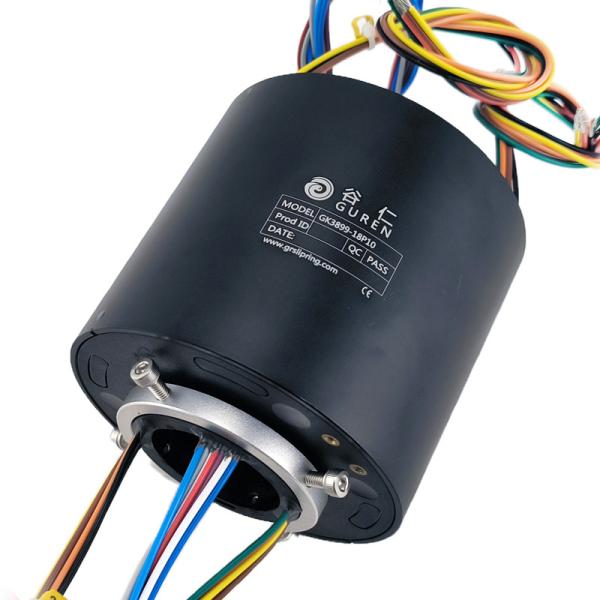 Quality Multi Channels Through Bore Electrical Slip Ring IP51 Protection Low Torque for sale