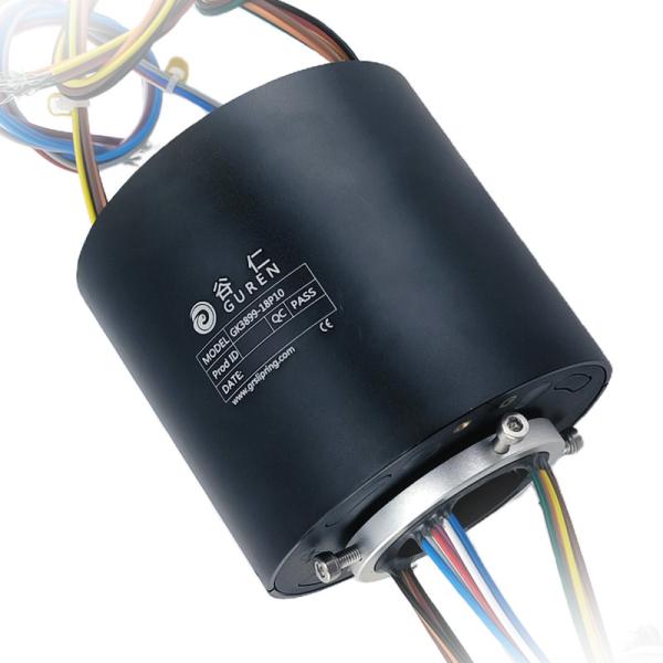 Quality Multi Channels Through Bore Electrical Slip Ring IP51 Protection Low Torque for sale