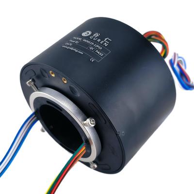China ID 50mm OD 119mm Through Bore Electrical Slip Ring 12 Way Electrical Channel for sale