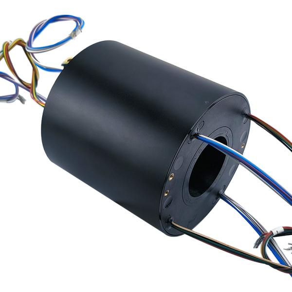 Quality Large Aperture 50mm Hollow Conductive Slip Ring 24 Circuits For Wind Power for sale