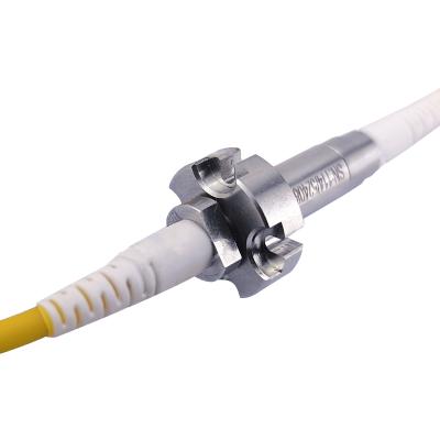 China Single Channel Fiber Optic Rotary Joint  With Single Mode FC/PC Connector for sale