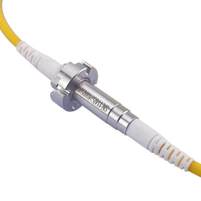 China Single Channel Fiber Optic Rotary Joint  With Single Mode FC/PC Connector for sale