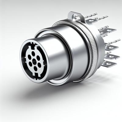 China 38.1mm Through Bore Slip Ring 12 Way Electrical Rotary Connector 99mm OD for sale