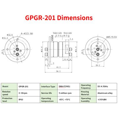 Cina Interfaccia SMA-F a doppio canale a microonde RF ad alta definizione in vendita