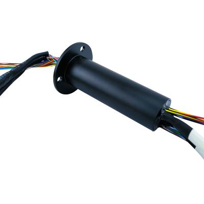 China 56-way combined slip ring  2 Gigabit Ethernet channels IP41 protection for sale