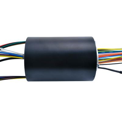 China 31-channel Signal Combination Slip Ring with 13 Channels 20A and 13 Channels 10A for High-Current Power Transmission for sale