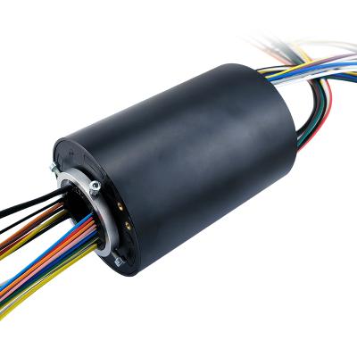 China 31-channel Signal Combination Slip Ring with 13 Channels 20A and 13 Channels 10A for High-Current Power Transmission for sale