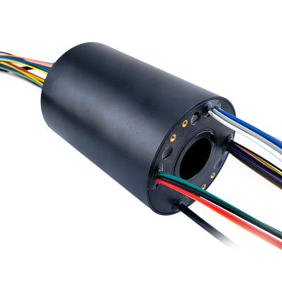 China 31-channel Signal Combination Slip Ring with 13 Channels 20A and 13 Channels 10A for High-Current Power Transmission for sale